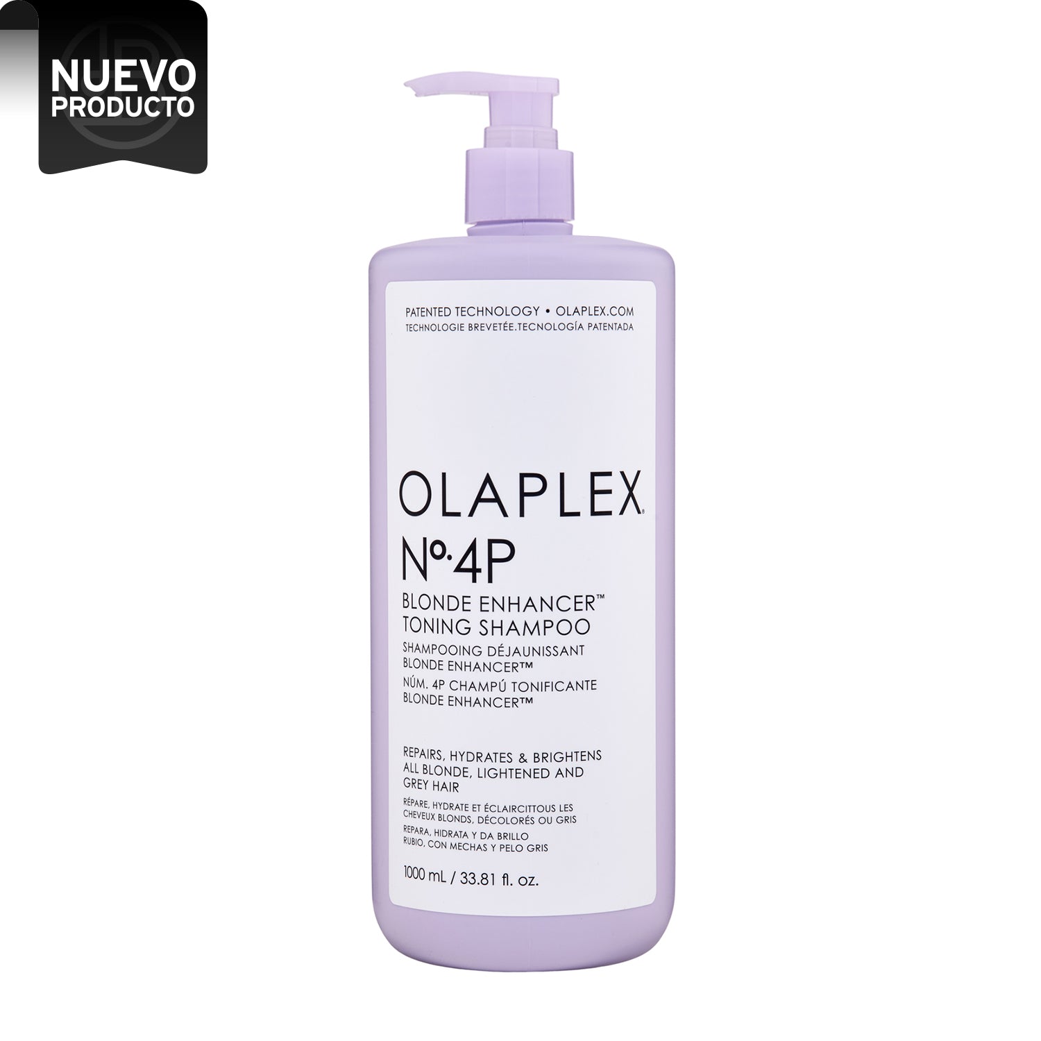Olaplex| No. 4P Shampoo Purple 1000 ML | Beauty Art México – Beauty Art Pro