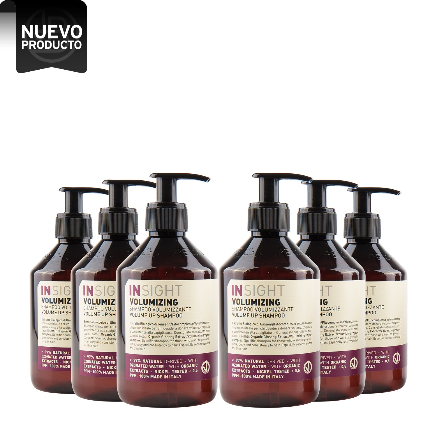 INSIGHT | Volumizing Shampoo, 400ml | Beauty Art México – Beauty Art Pro